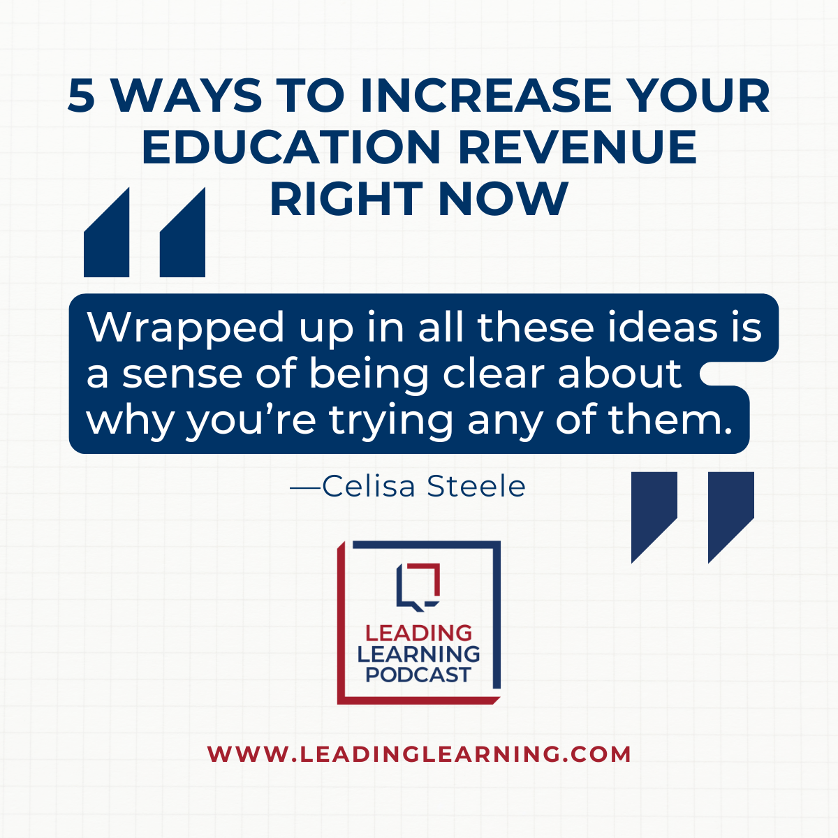 Five Ways to Increase Your Education Revenue Right Now